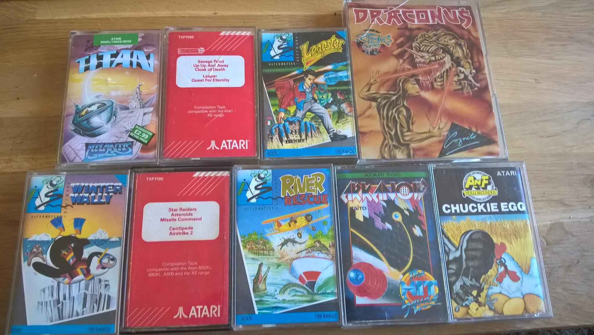 New additions to the collection. Quite common cassette tapes which I ...