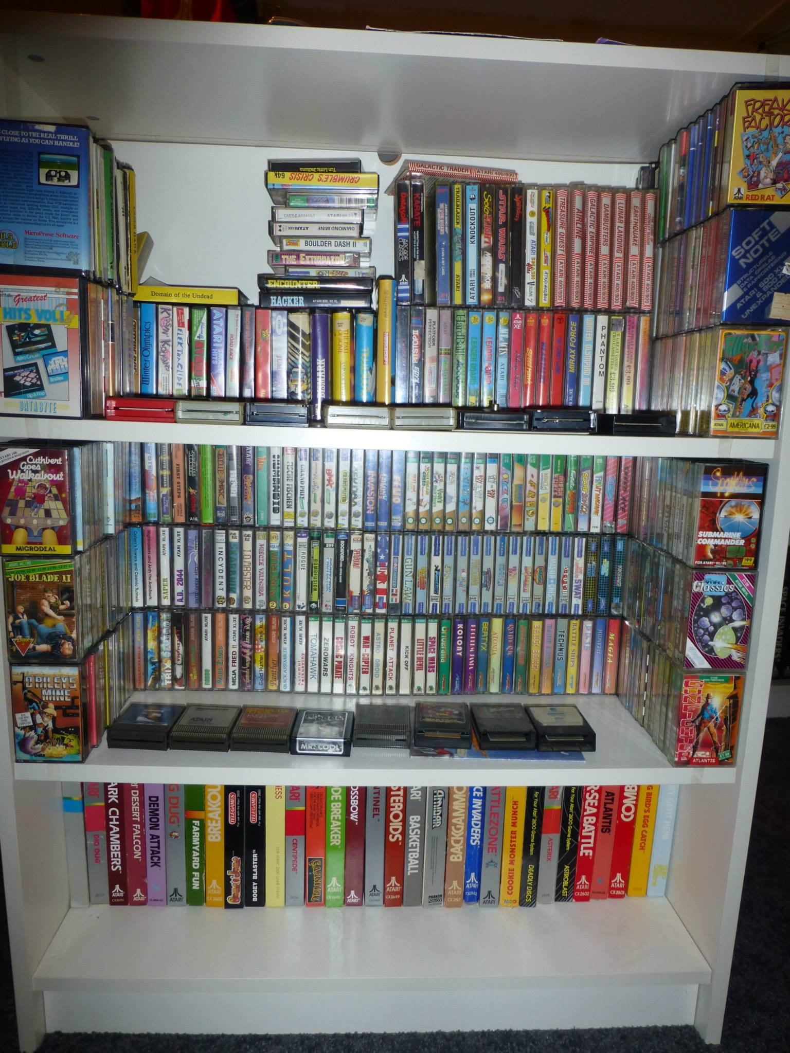 Atari 8-bit tapes, Atari 2600 software – Atarimuseum.nl